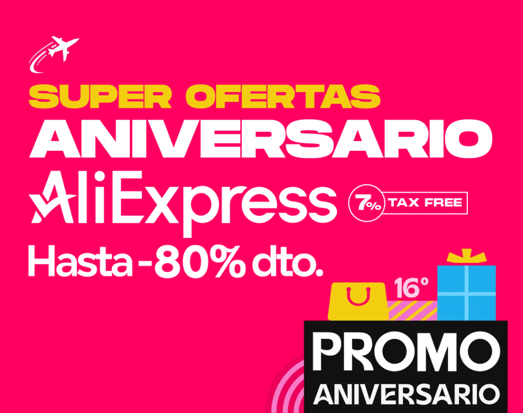 Comprar en el Aniversario de AliExpress 2026 desde Uruguay - Aerobox ...